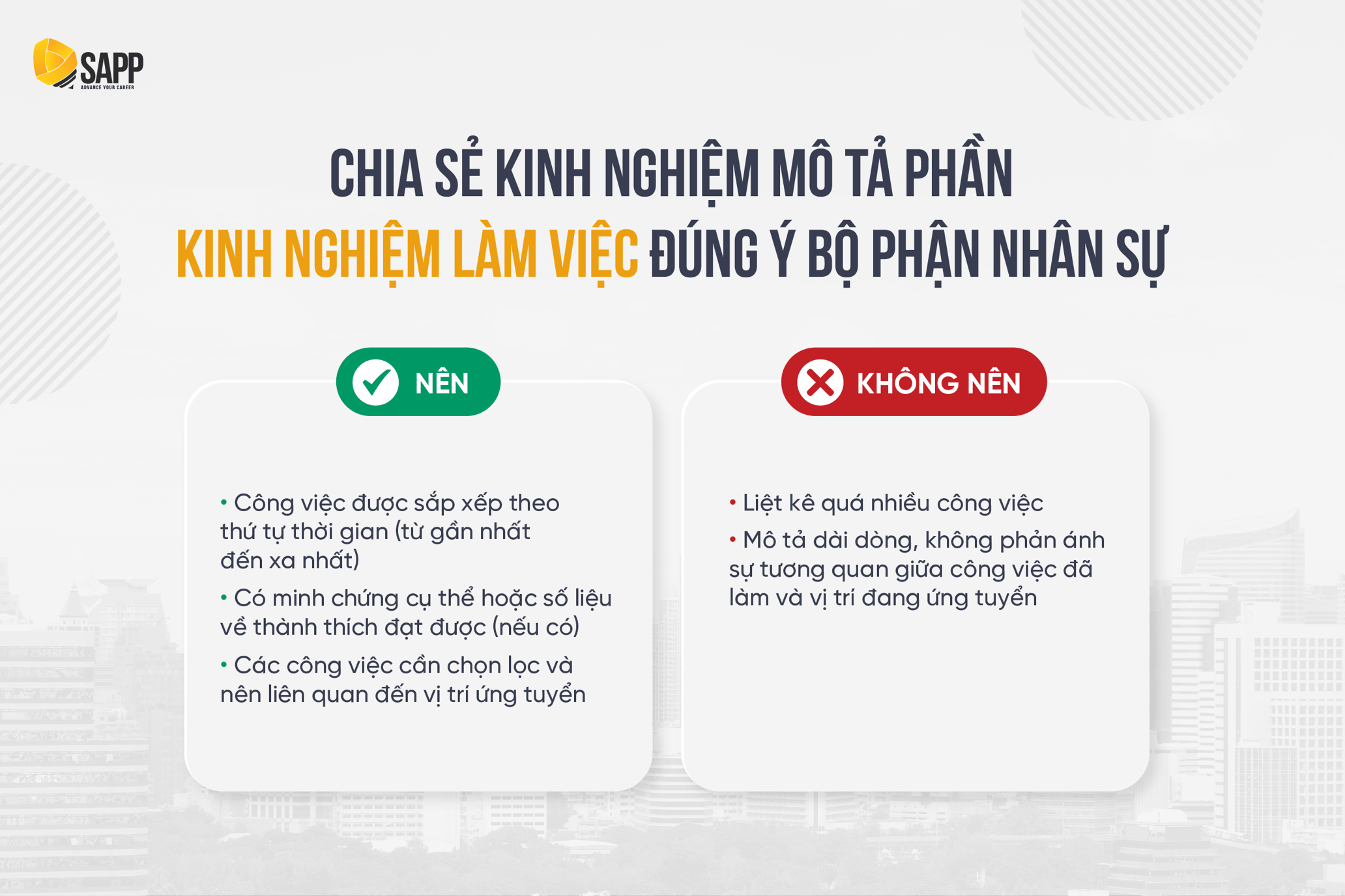 [Tips] - Vén Màn Công Thức Viết CV BIG4 Chuyên Nghiệp